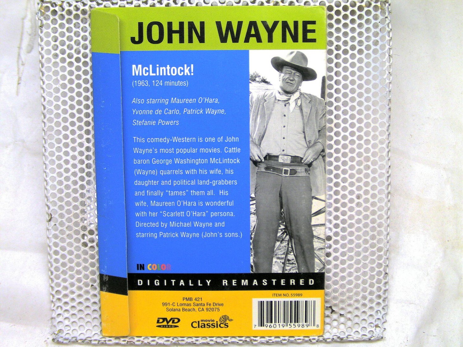 McLINTOCK! John Wayne Digitally Remastered [DVD] 1963