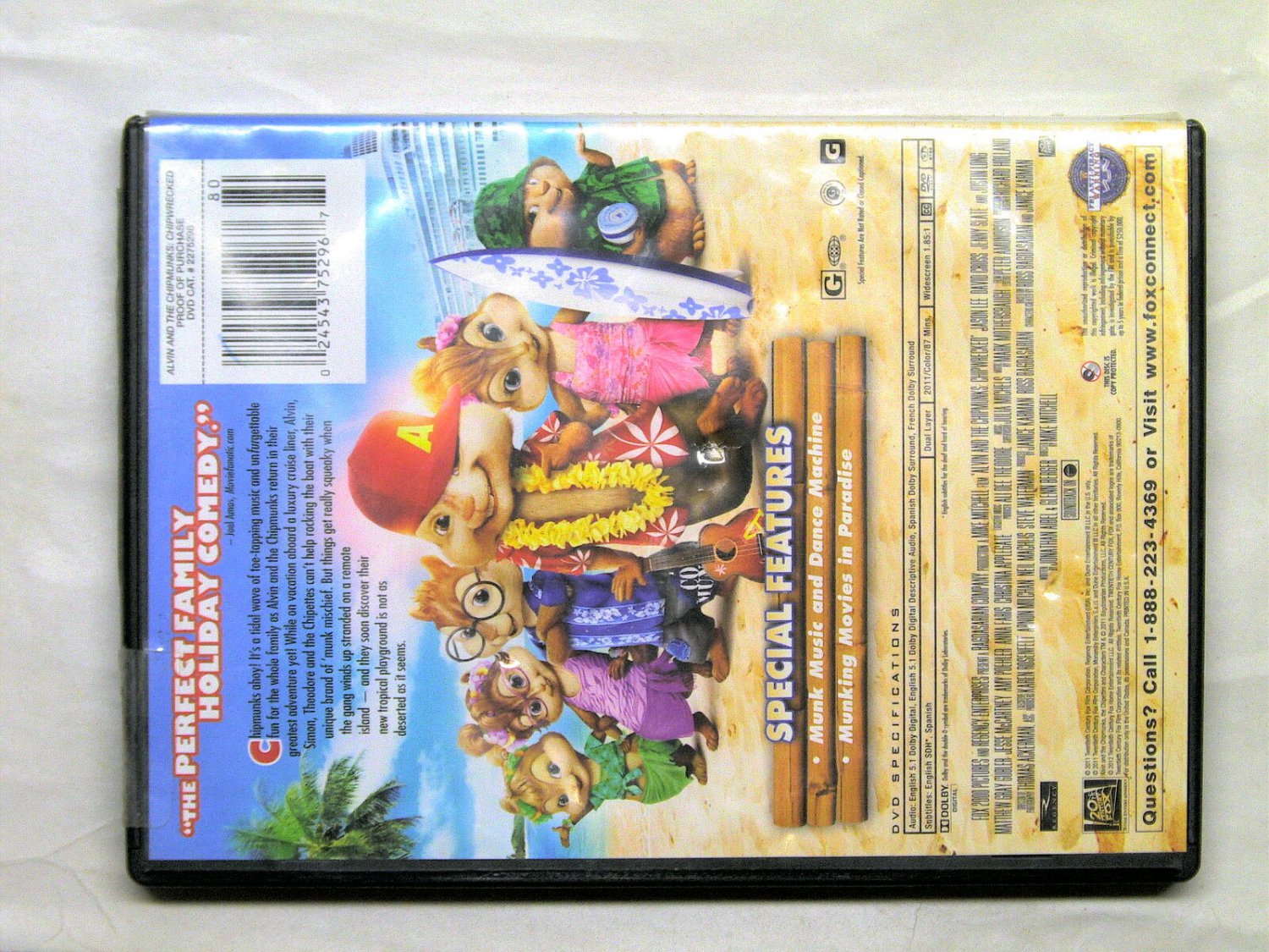 Alvin and the Chipmunks: Chipwrecked [DVD] [2011]