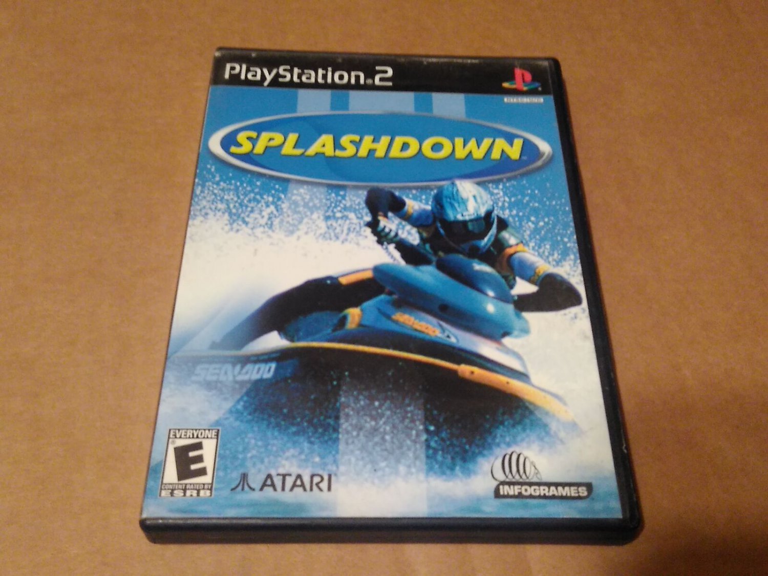 Sony Playstation 2 Splashdown Game +case No booklet PS2