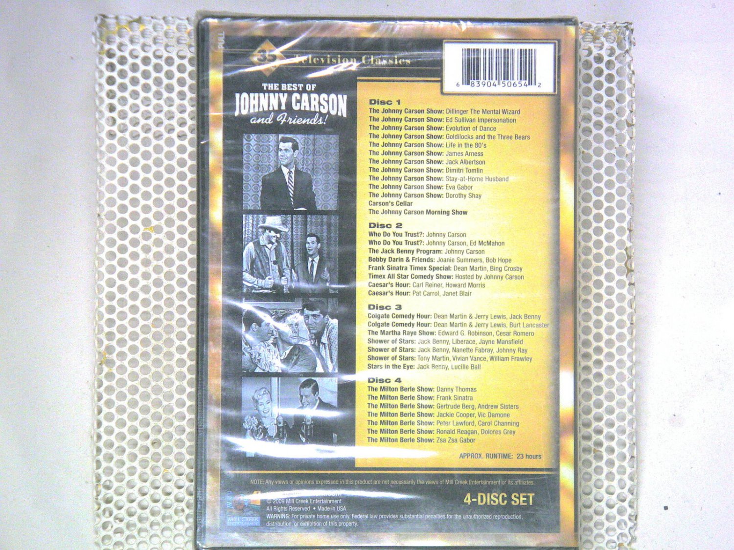 New sealed Best of Johnny Carson & Friends [DVD]