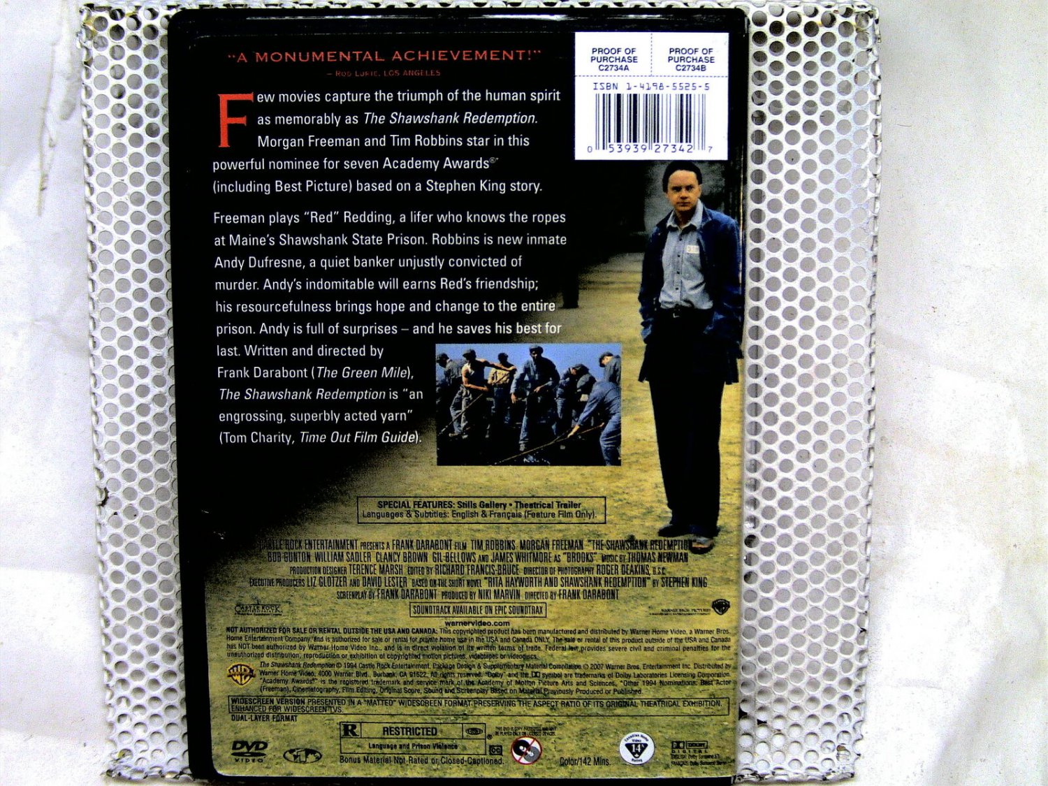 The Shawshank Redemption (Single-Disc Edition) [DVD] 1994