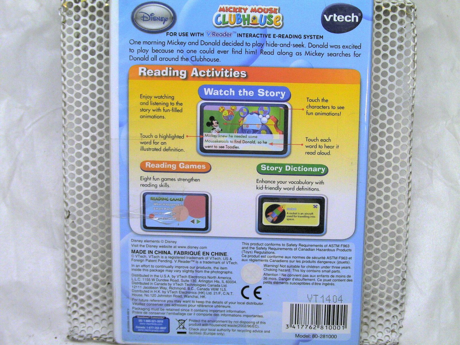 VTech - V.Reader Software - Mickey Mouse Clubhouse