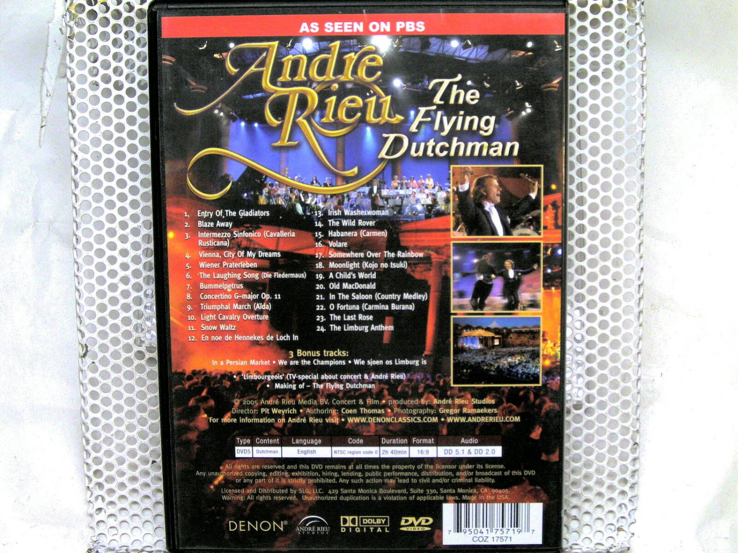 André Rieu: The Flying Dutchman (DVD) 2005