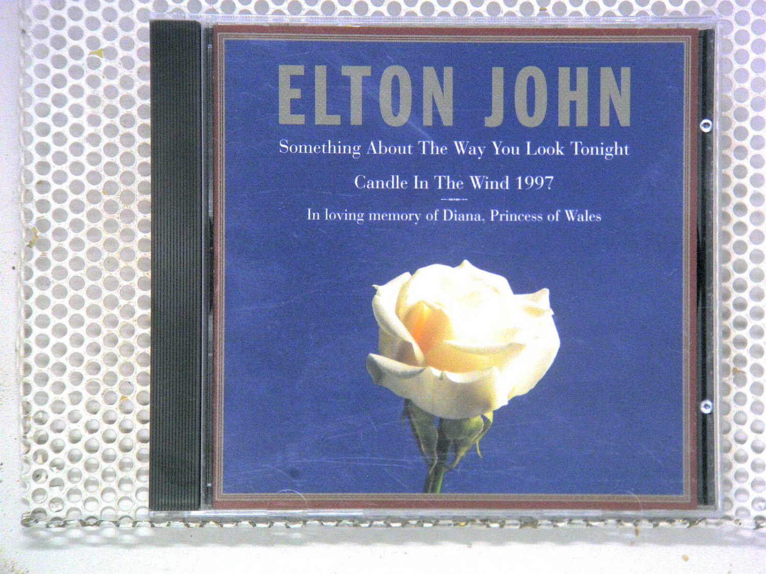 ELTON JOHN: CANDLE IN THE WIND [1997] Princess Diana 2 trk [CD] Single