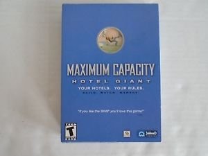 MAXIMUM CAPACITY, HOTEL GIANT- PC CD-ROM FACTORY SEALED SMALL RETAIL BOX