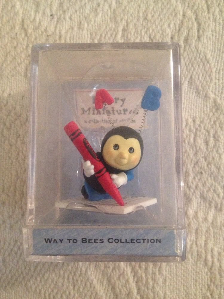 2001 Hallmark Crayola Way To Bees Figurine Collection Bee Bright Mini ...