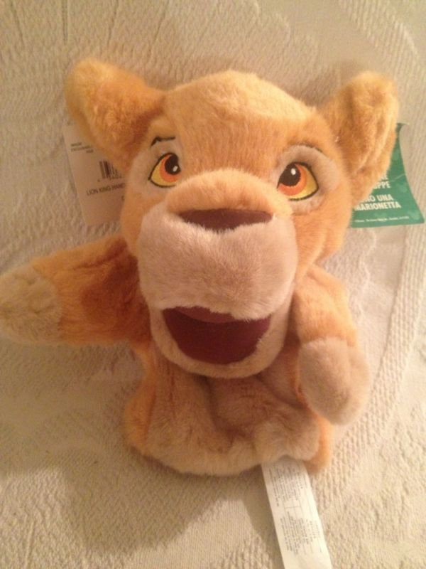 10" Disney Lion King 2 Simba's Daughter Kiara Cub Hand Puppet Simba's Pride