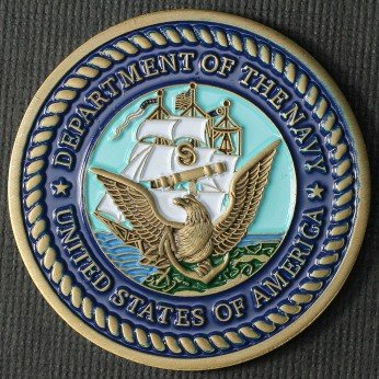 USS Topeka SSN 754 Challenge Coin