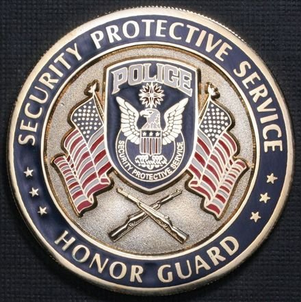 CIA Security Protective Service Challenge Coin