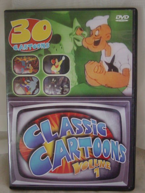 Classic Cartoons, Volume 1 DVD
