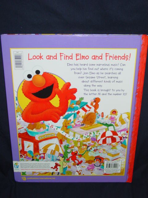 Sesame Street Elmo - Look and Find