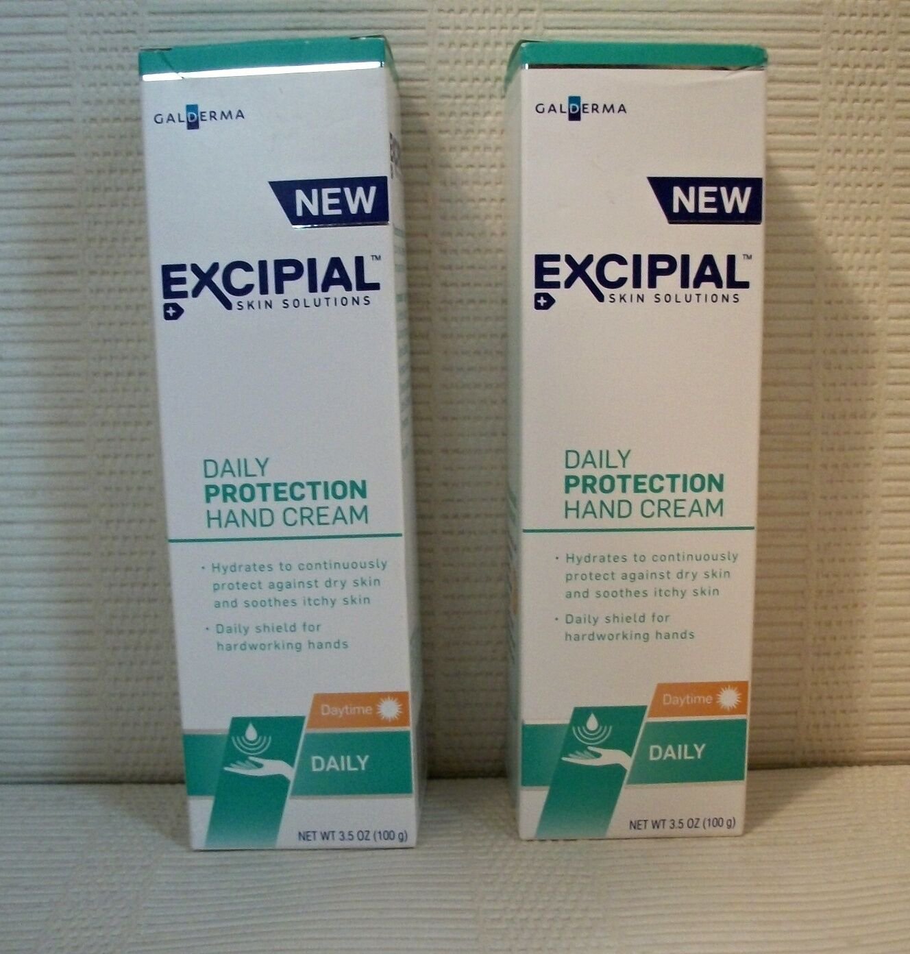 Two Boxes Excipial Daily Protection Hand Cream