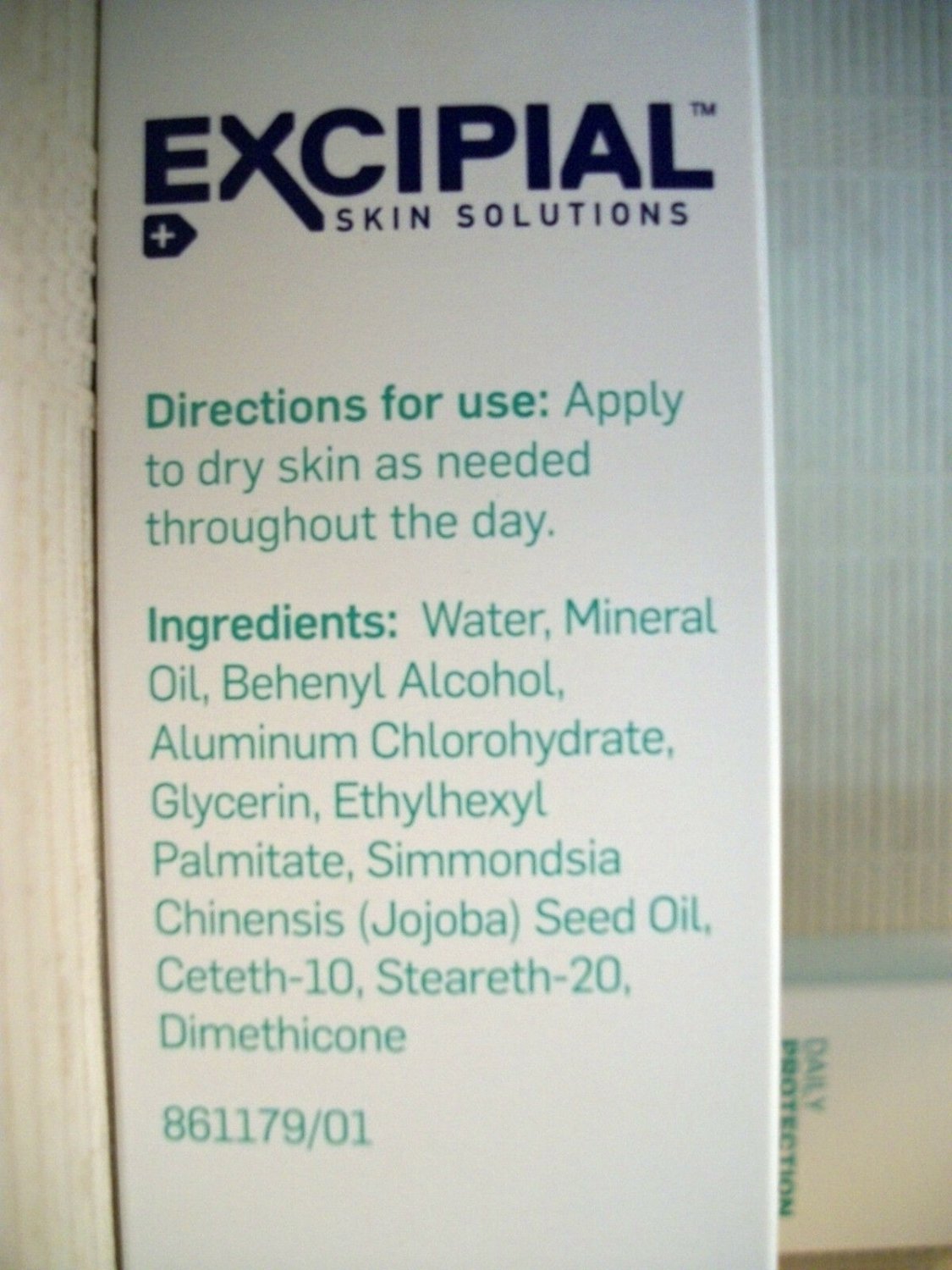 Two Boxes Excipial Daily Protection Hand Cream