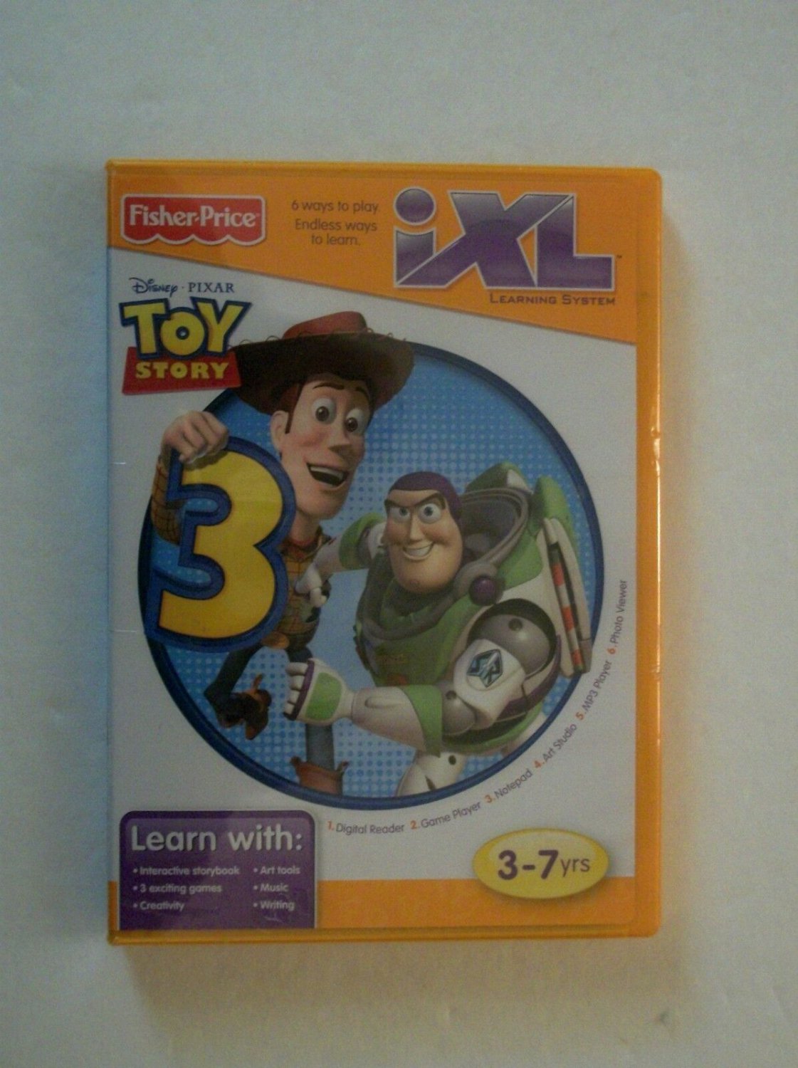 Fisher Price Toy Story Learning Game iXL Learning System Software