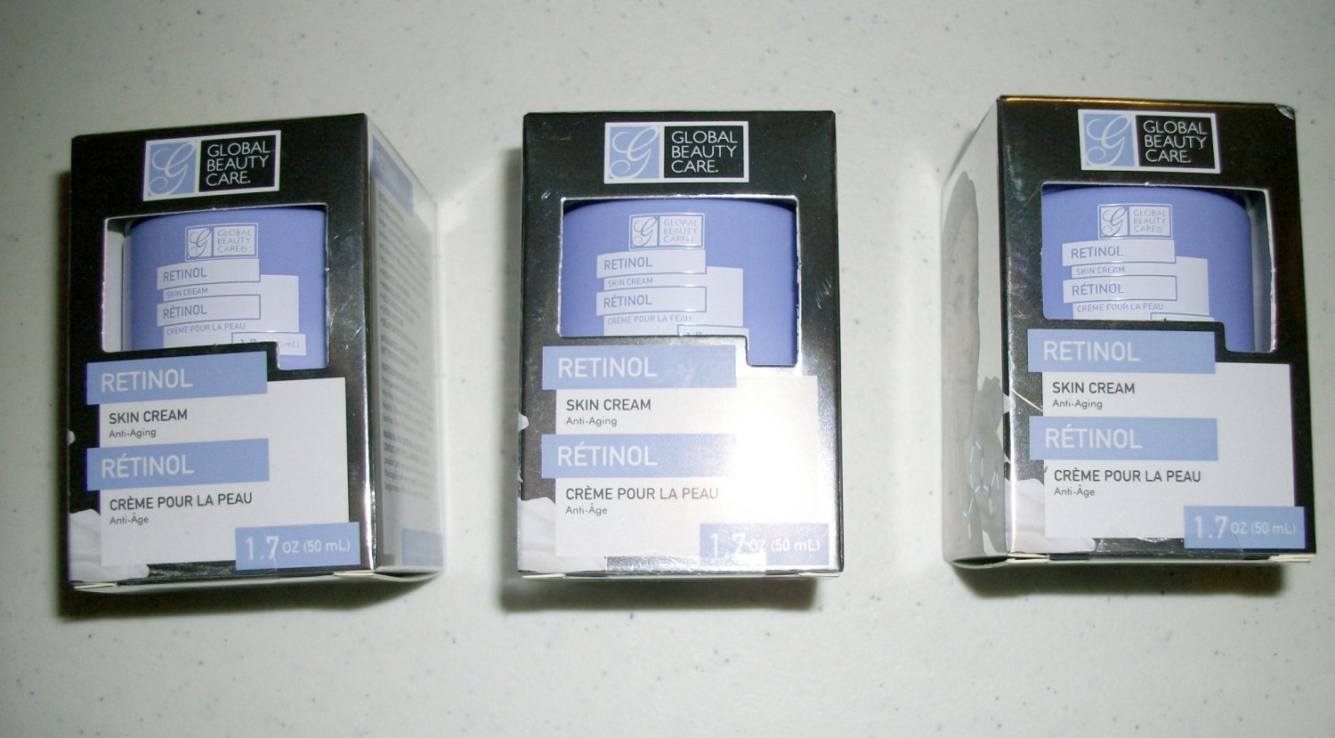 Three Boxes Global Beauty Care Retinol Skin Cream