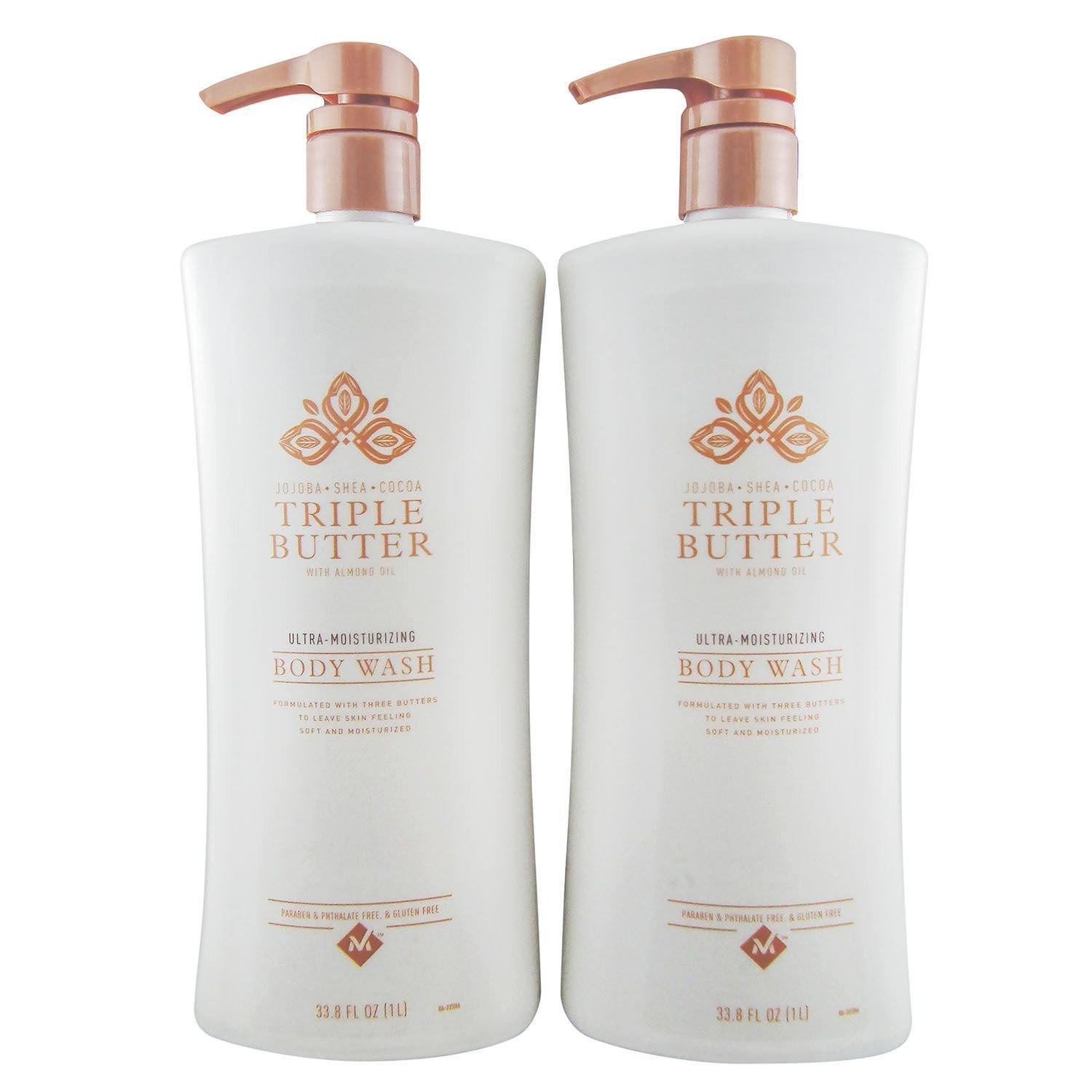 Member's Mark Triple Butter Ultra-Moisturizing Body Wash (2 Pack) 33.8 ...