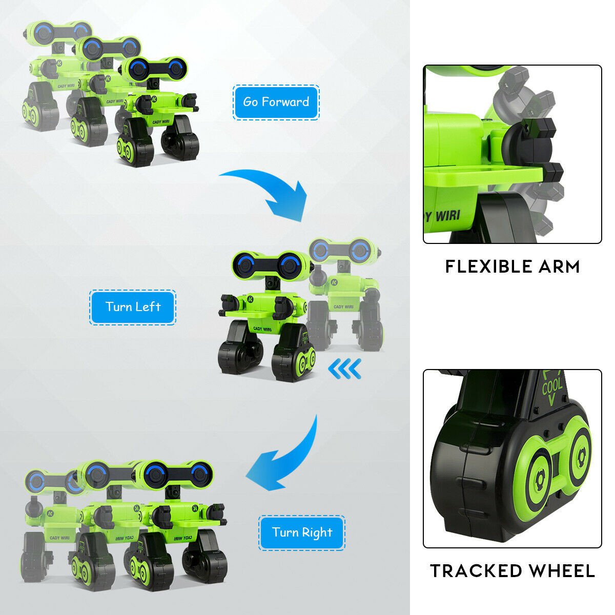 Intelligent Programmable Interactive Remote Control Robot