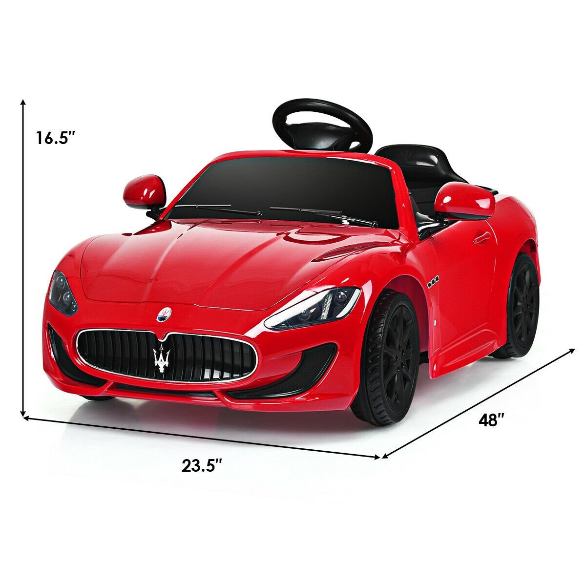 Maserati 12 V Licensed Electric Kids Riding Car