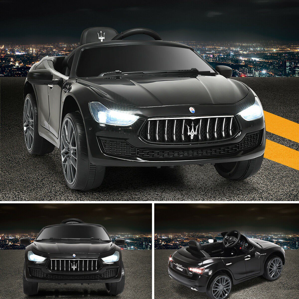 12 V Remote Control Maserati Licensed Kids Ride on Car