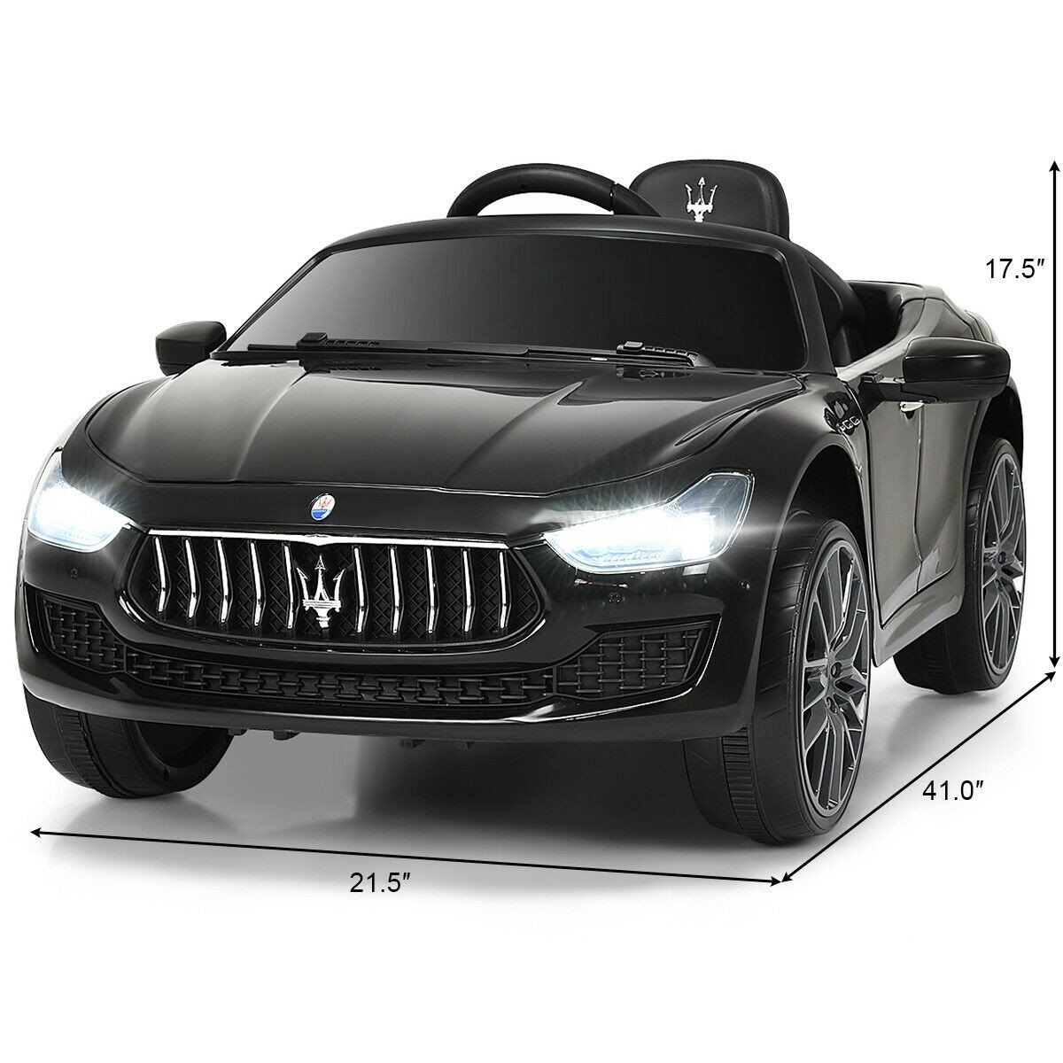 12 V Remote Control Maserati Licensed Kids Ride on Car