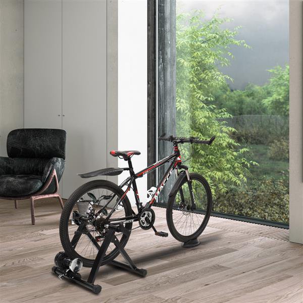 Fixed Reluctance Bicycle Riding Platform Black HS-QX-004A