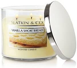 Bath & Body Works Slatkin & Co. Vanilla Shortbread Scented Candle 14.5 ...