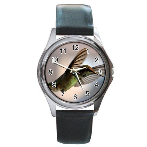 Hummingbird Round Metal Watch FREE SHIPPING