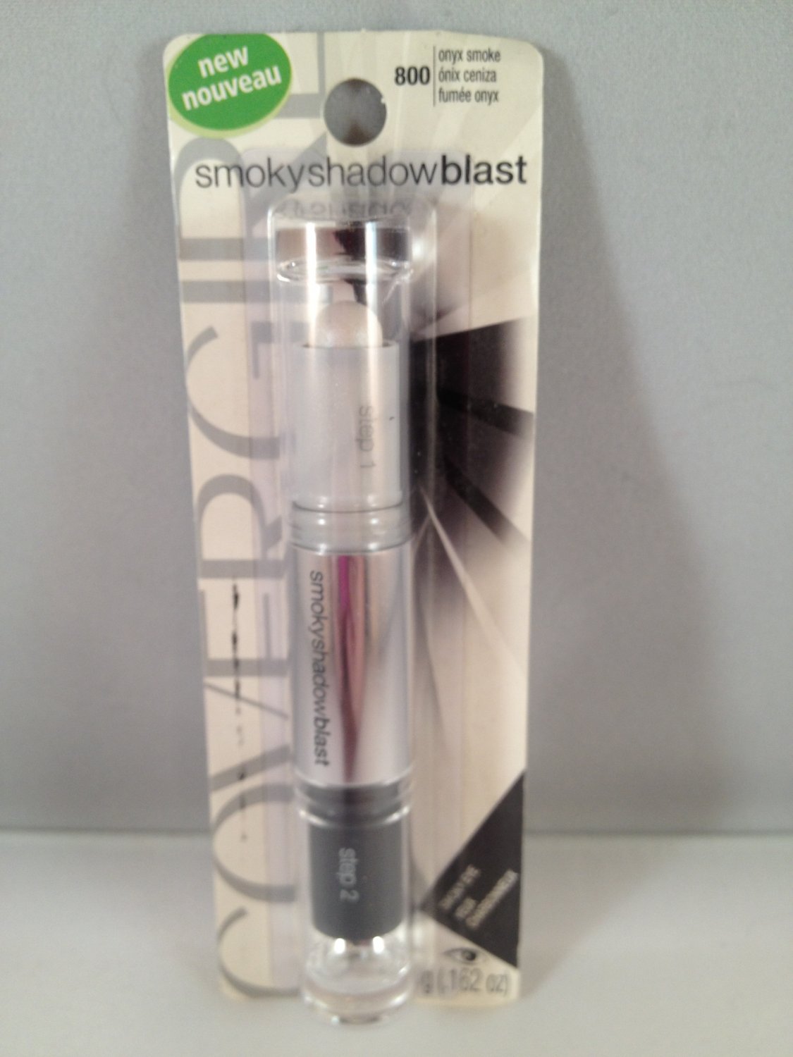 CoverGirl Smoky Shadow Blast Eyeshadow cream stick duo eye #800 Onyx Smoke