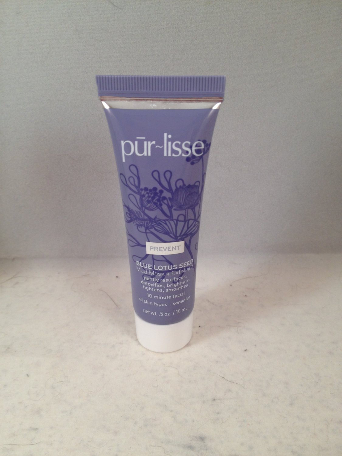 Pur~lisse Blue Lotus Seed 5-in-1 Mud Mask + Exfoliant travel size ...