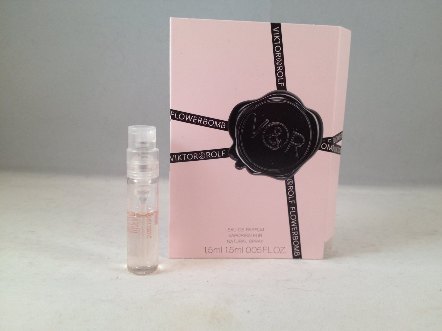 Viktor & Rolf Flowerbomb Sample Vial Eau De Parfum fragrance EDP ...