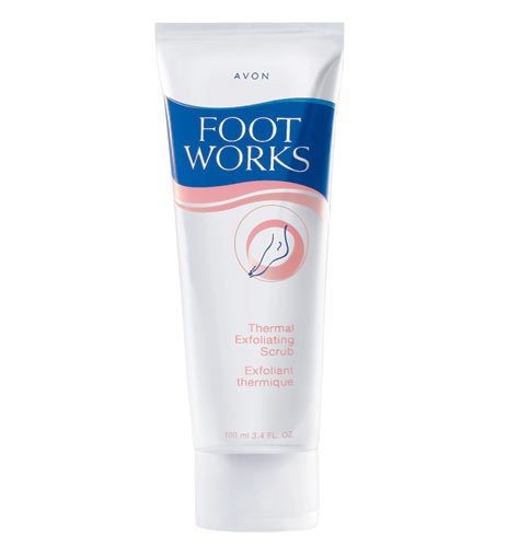 Avon Foot Works Thermal Exfoliating Scrub 3.4 fl. oz.