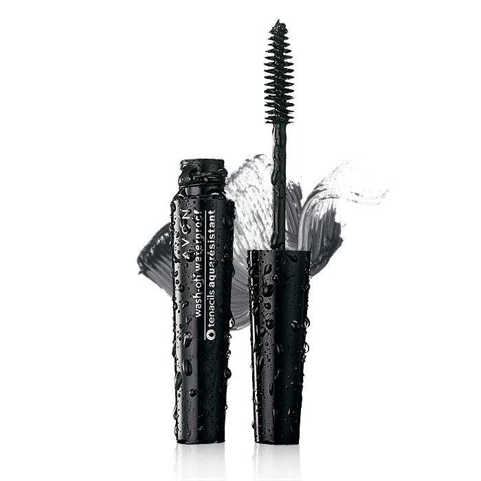 Avon Wash-Off Waterproof Mascara Black Full size 0.21 oz