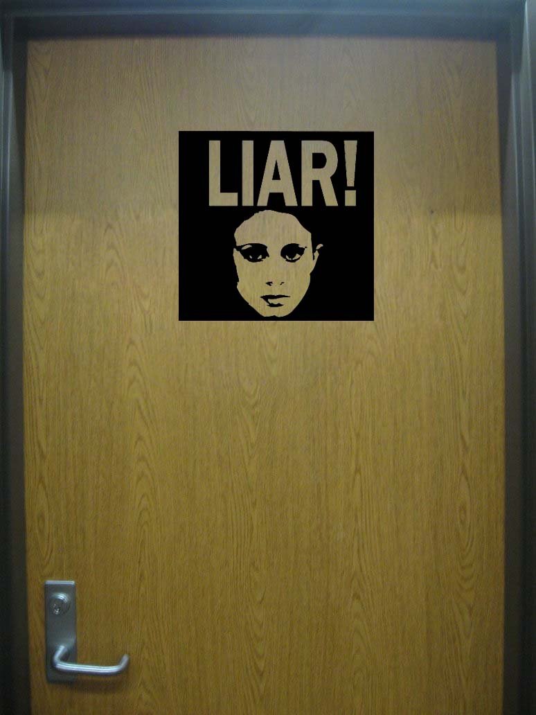 Casey Anthony LIAR Sticker Decal (5 Pk) Variety