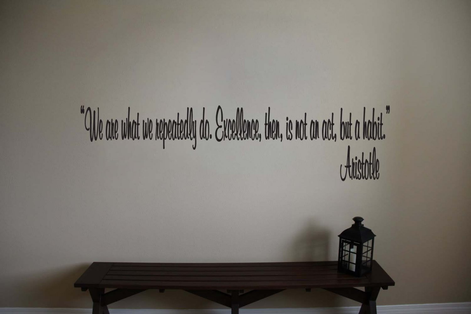 Aristotle Inspirational Teacher Classroom Quote Vinyl Sticker Decal 5"h ...