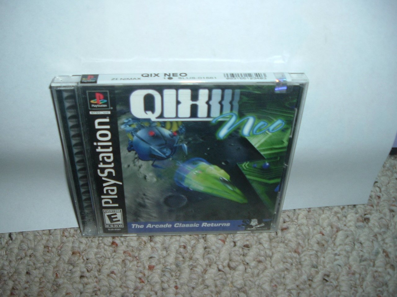 NEW Qix Neo (PS1) BRAND NEW Arcade classic FOR SALE, save on shipping ...