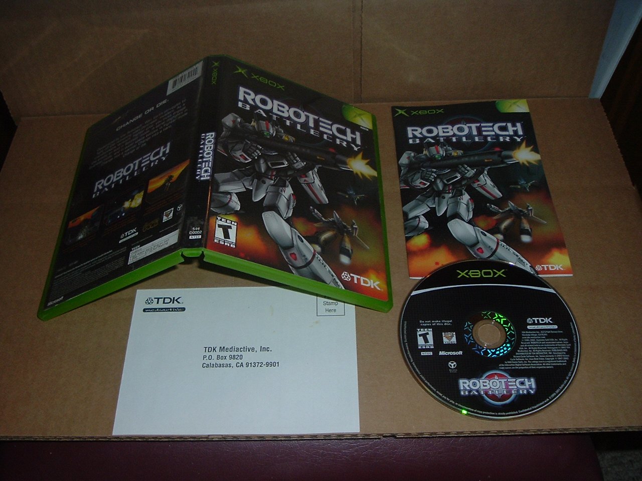Robotech: Battlecry (XBox) MINT & COMPLETE IN CASE, well cared for game ...