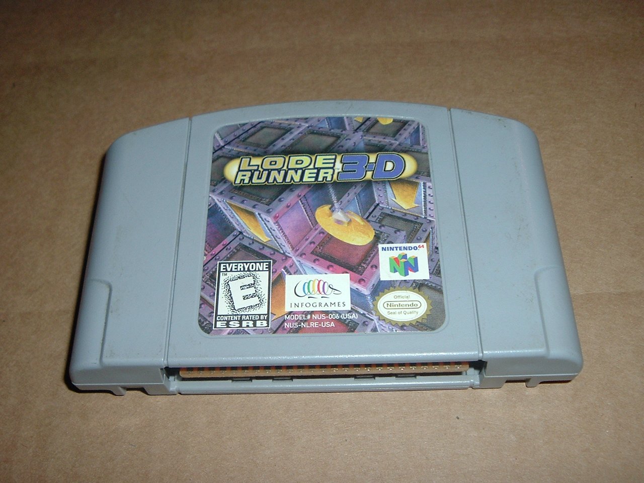 Lode Runner 3-D (N64, Nintendo 64) very addictive loderunner 3D video ...