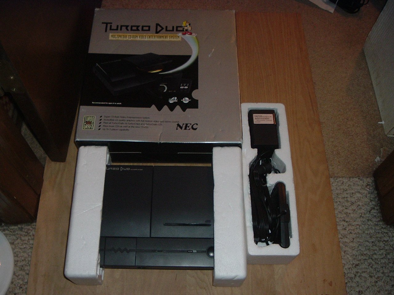 Turbo Duo System COMPLETE IN BOX +9 FREE games Dungeon Explorer 2 Gate ...