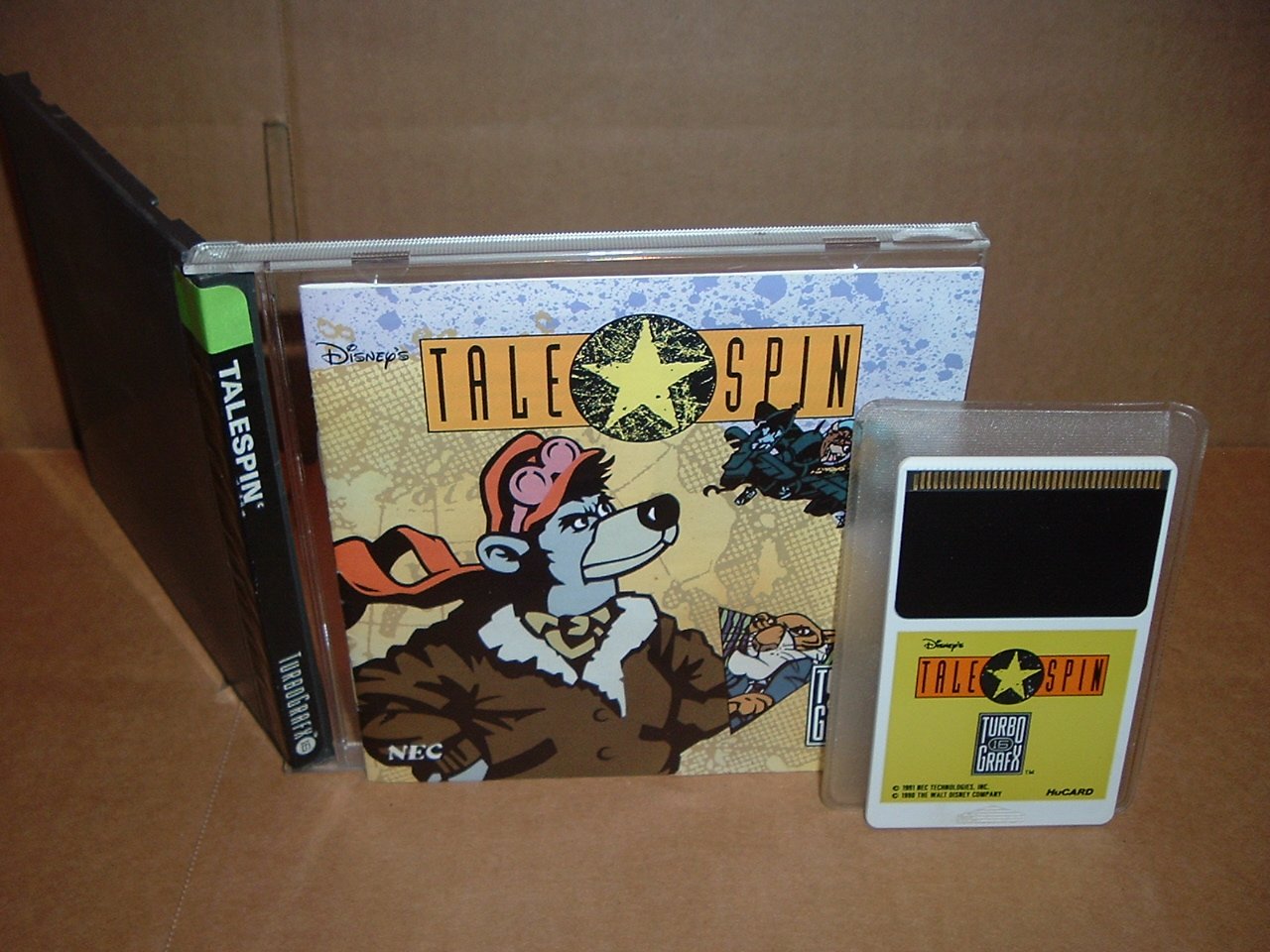 Talespin 'Disney's Tale Spin' VERY EXCELLENT & COMPLETE IN CASE ...