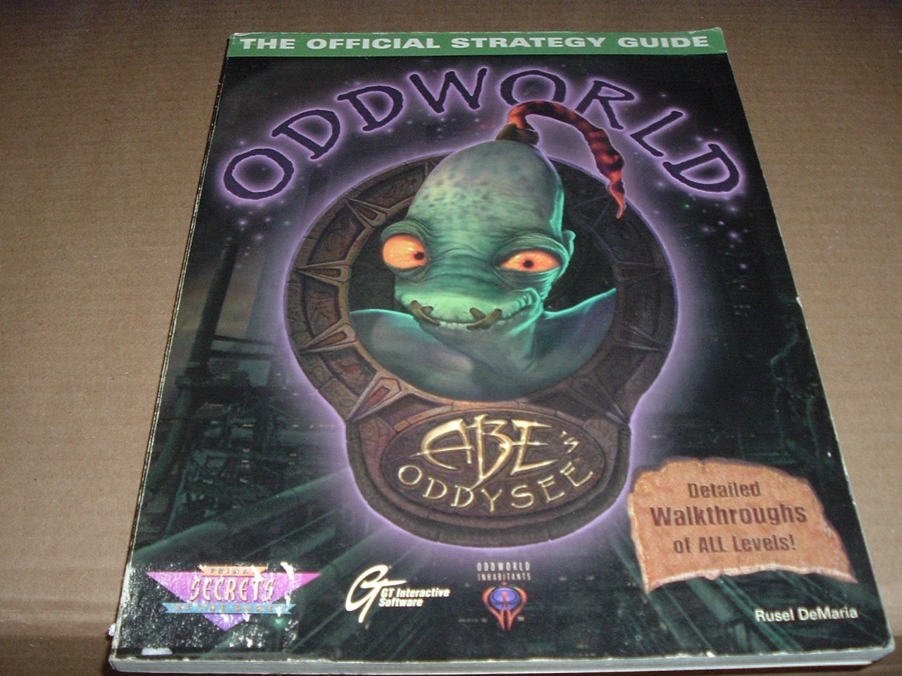 Oddworld: Abe's Oddysee (PS1 or PC) Official Strategy Guide Book for ...