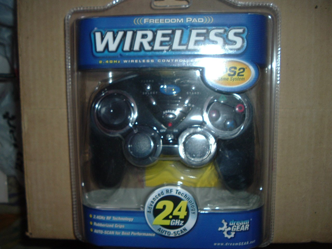PS2 Wireless Controller NEW FACTORY SEALED for Sony Playstation 2 video ...