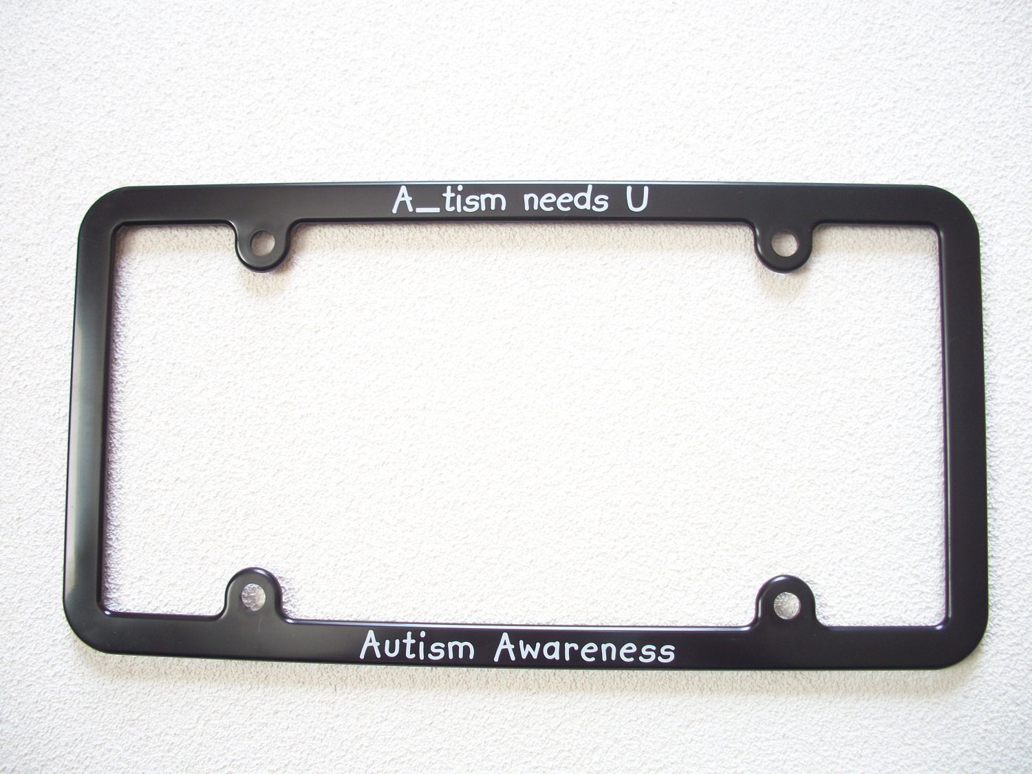 Autism Awareness License Plate Frame