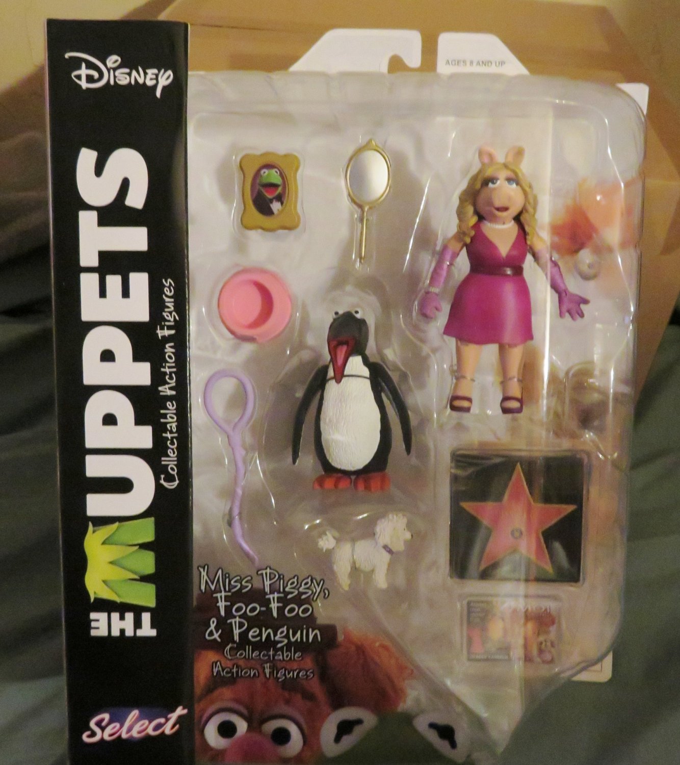 New The Muppets: Miss Piggy & Foo Foo Action Figure (2 Pack)
