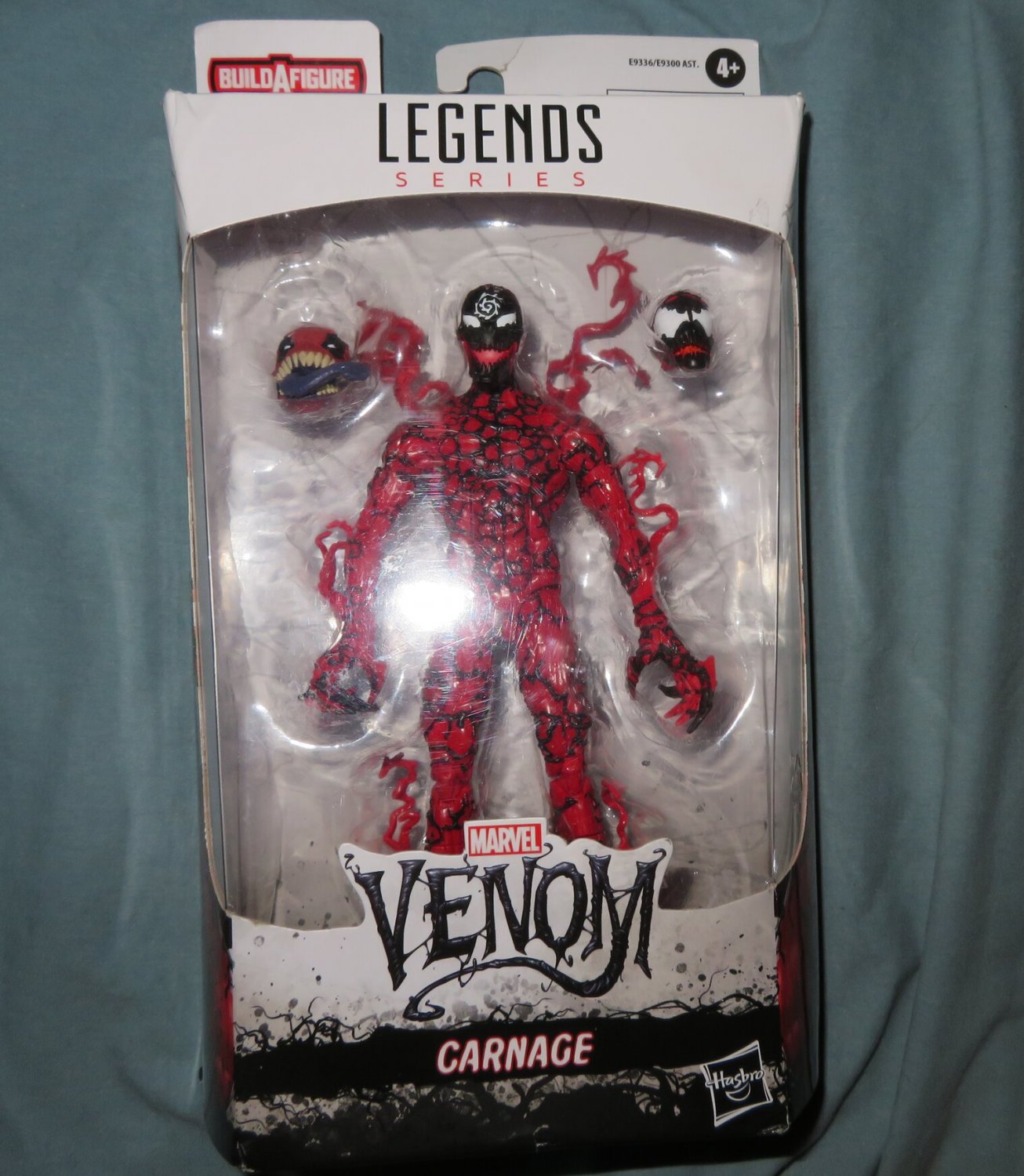 New Hasbro Marvel Legends Series Venom Carnage (Damaged Packaging)