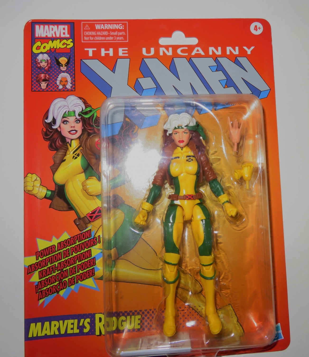 New Marvel Legends 6" Retro Collection Marvel's X-Men Rogue Figure