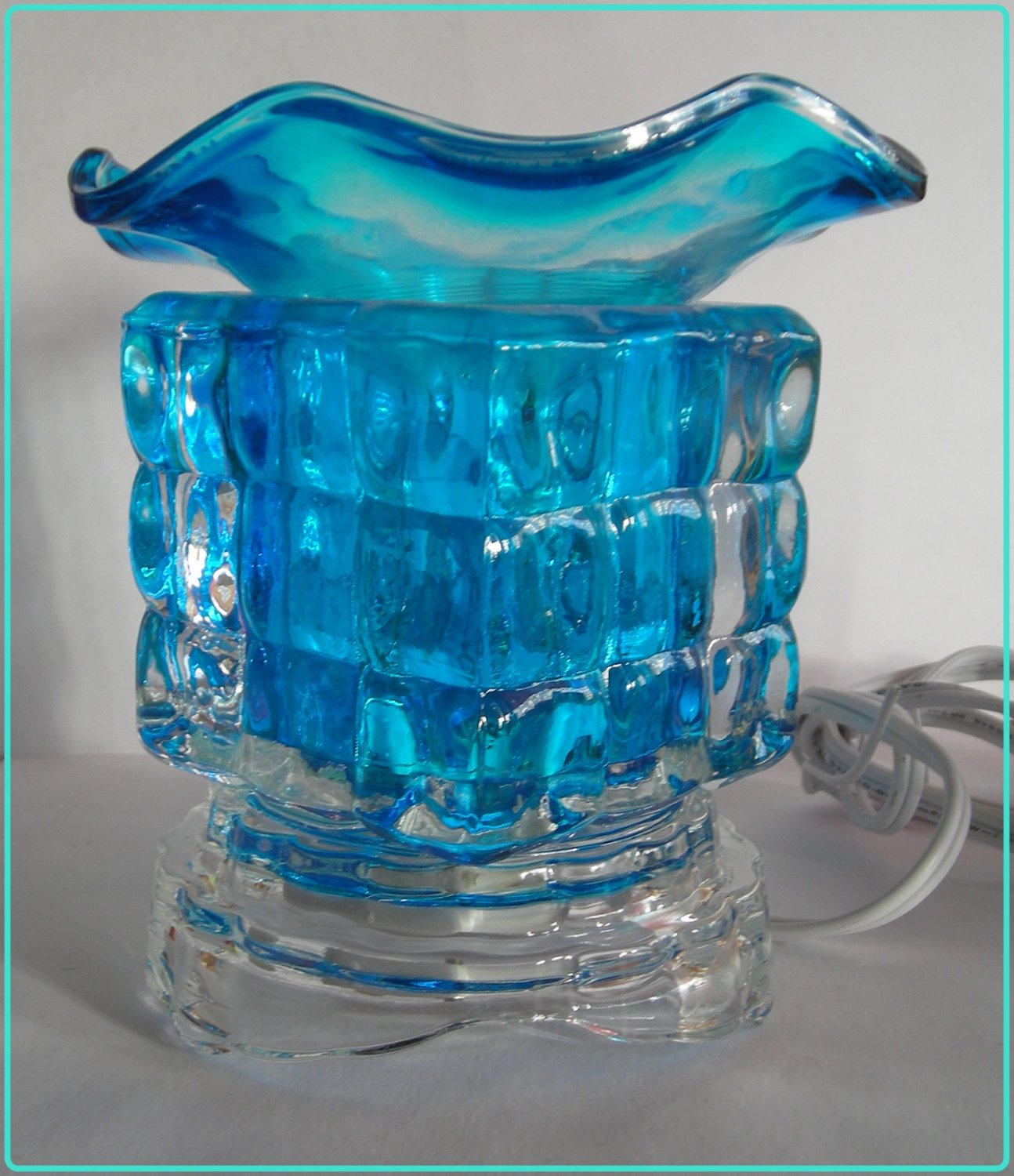 Blue ELECTRIC OIL Wax WARMER 221