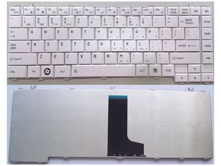 New Toshiba 9Z.N4VGQ.101 Laptop keyboard-- [us layout, White]