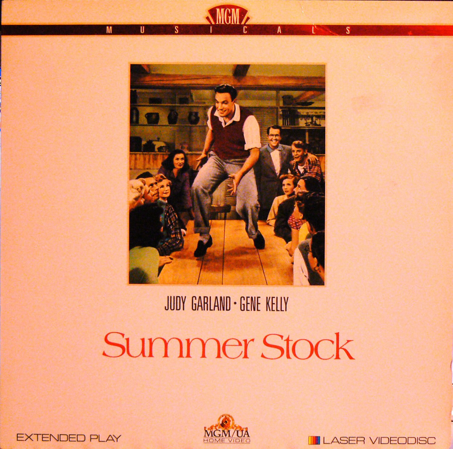 SUMMER STOCK Laser Disc (1950)...Like New! Judy Garland, Gene Kelly ...