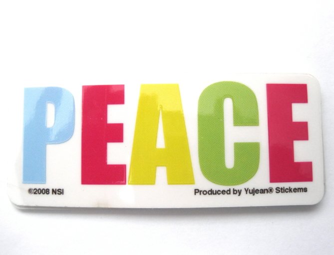 Peace Mini Sticker