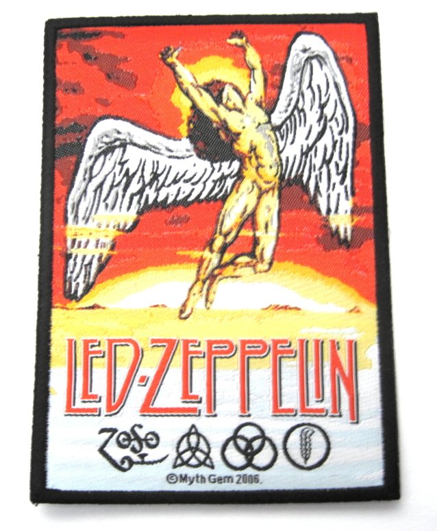 Led Zeppelin Swan Song Runes Color Patch